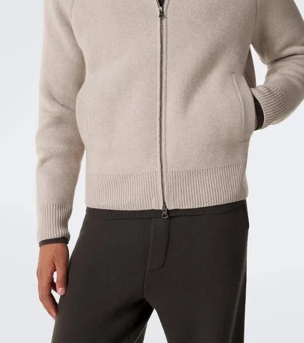 LISA YANG Cashmere Zip-up Cardigan