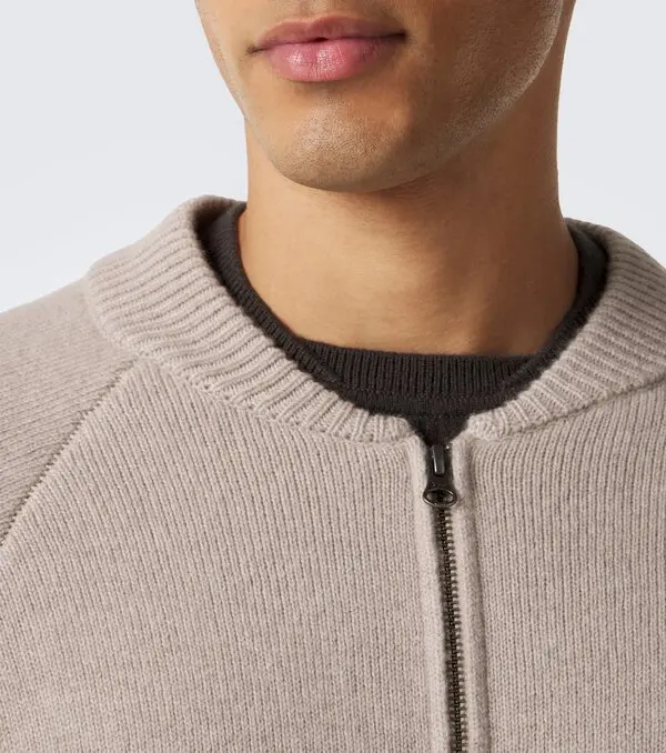 LISA YANG Cashmere Zip-up Cardigan