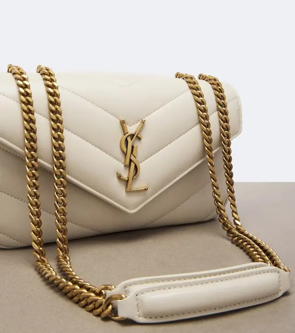 Saint Laurent Loulou Small Leather Shoulder Bag