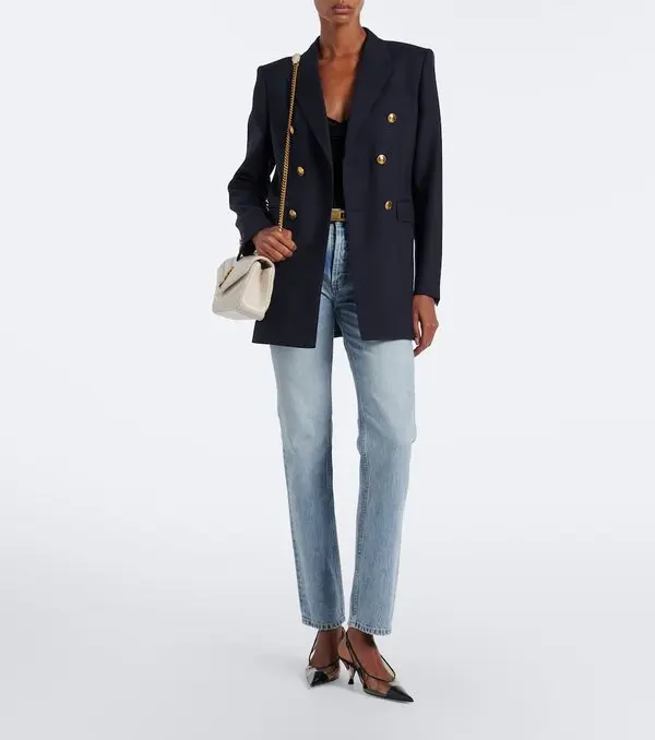 Saint Laurent Loulou Small Leather Shoulder Bag