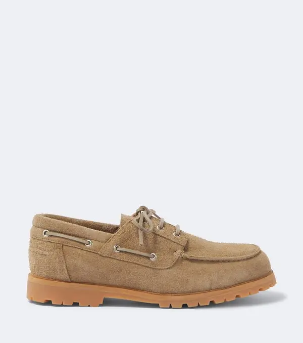 Studio Nicholson Guston Suede Boat Shoes