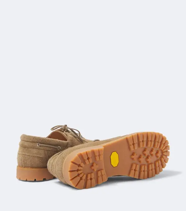 Studio Nicholson Guston Suede Boat Shoes