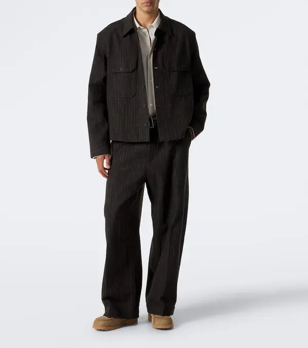 Studio Nicholson Guston Suede Boat Shoes