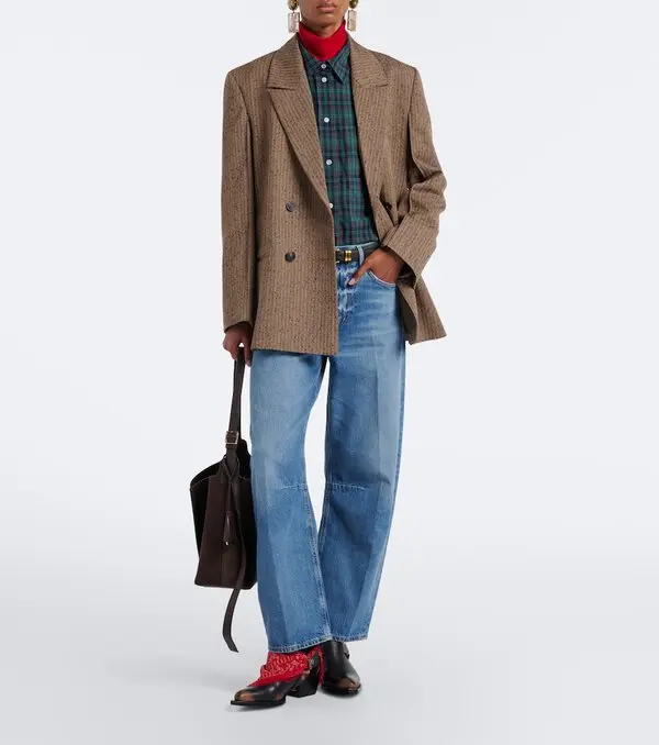 GOLDEN GOOSE Debbie Leather Cowboy Boots