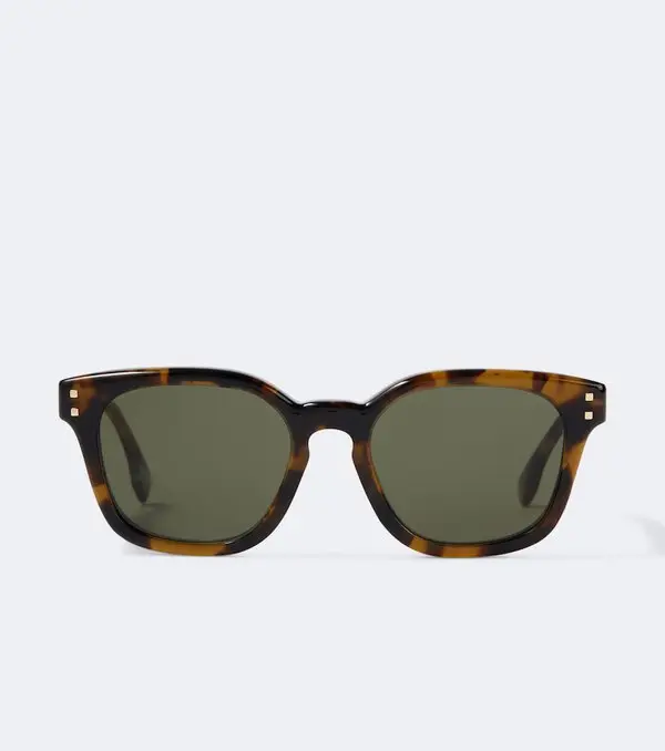 Fendi Five Sisters Square Sunglasses - Beige