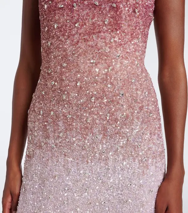 Rachel Gilbert Kaity Embellished Minidress