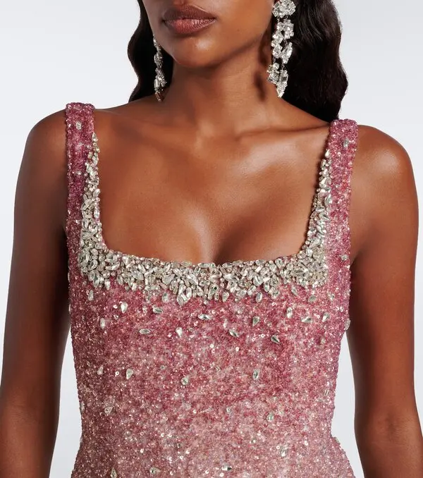 Rachel Gilbert Kaity Embellished Minidress