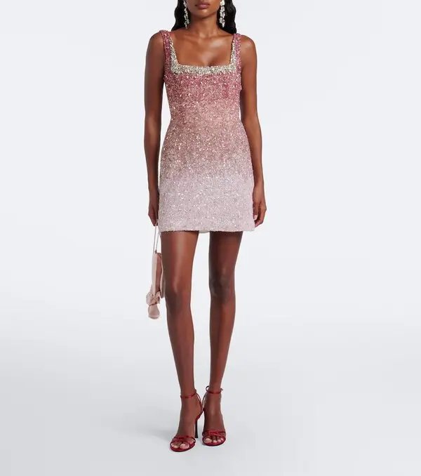 Rachel Gilbert Kaity Embellished Minidress