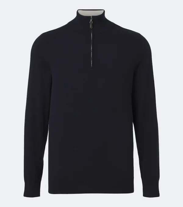 Arch4 Mr Fenchurch Cashmere Half-zip Sweater