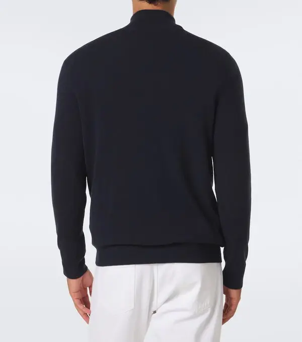 Arch4 Mr Fenchurch Cashmere Half-zip Sweater