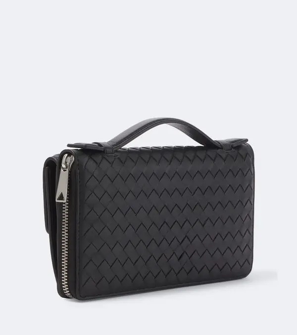 Bottega Veneta Intrecciato Leather Pouch