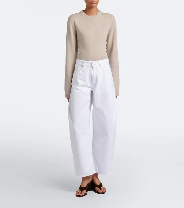 Alaïa Barrel-leg Jeans