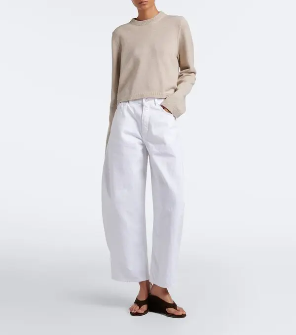 Alaïa Barrel-leg Jeans