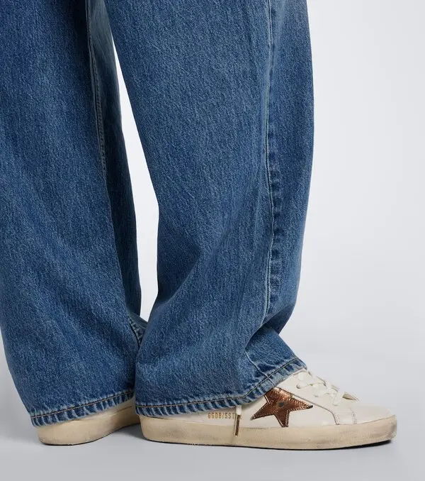 GOLDEN GOOSE Super-star Leather Sneakers