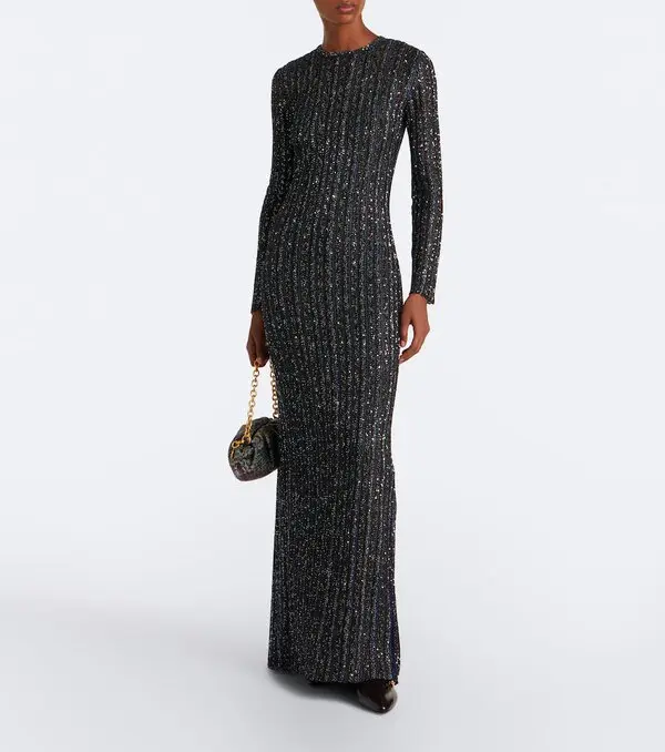 Missoni Sequined Knitted Gown