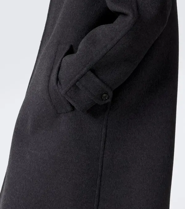 Valentino Garavani Wool And Silk Coat