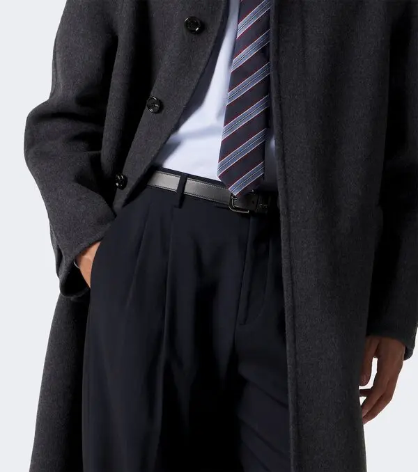 Valentino Garavani Wool And Silk Coat