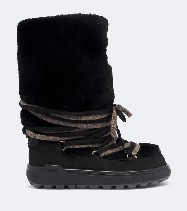 Bogner Chamonix Shearling Snow Boots