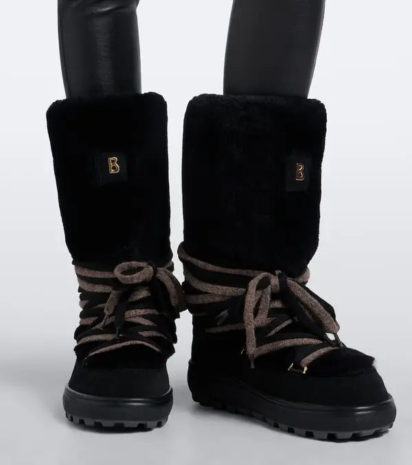 Bogner Chamonix Shearling Snow Boots
