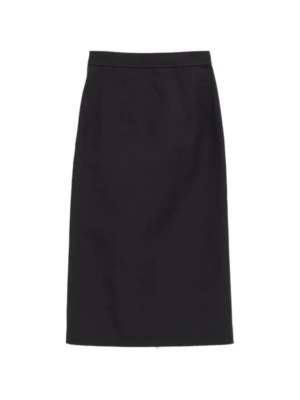 Bottega Veneta Cotton Midi Skirt
