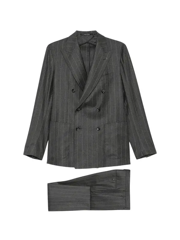 Tagliatore Pinstripe-pattern Double-breasted Suit