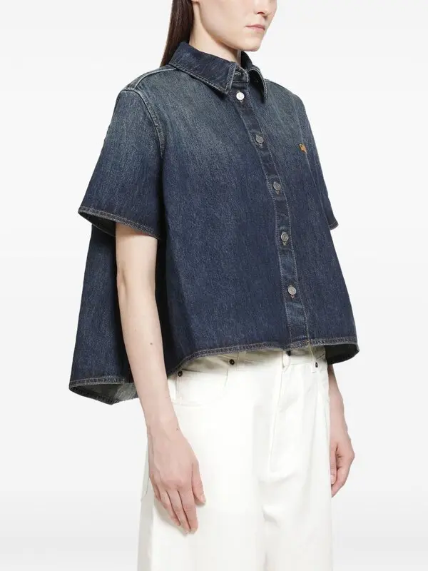 Loewe Denim Trapeze Shirt