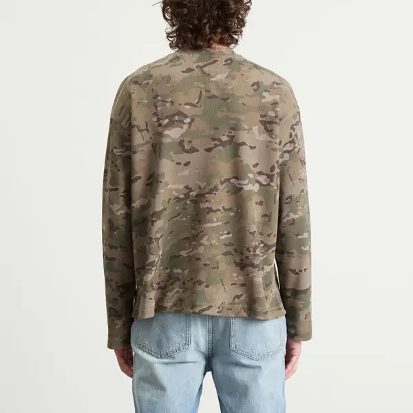 COLE BUXTON Waffle Long Sleeve