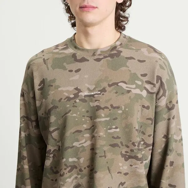 COLE BUXTON Waffle Long Sleeve