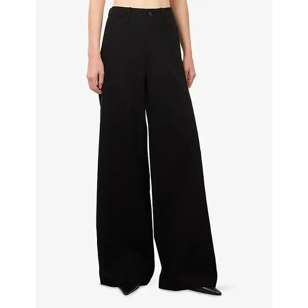 Rag & Bone Sofie Wide-leg Stretch-jersey Trousers