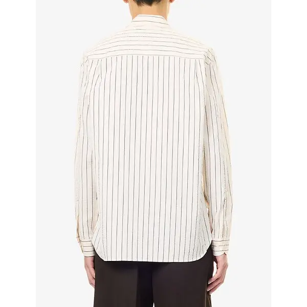 Orlebar Brown Justin Striped Cotton Shirt