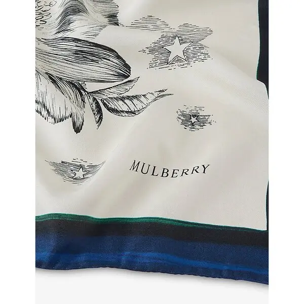 Mulberry Dreaming Silk Square Scarf