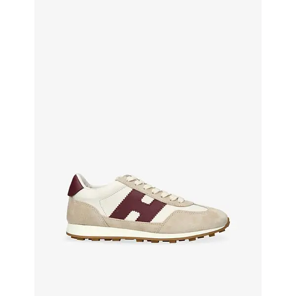 Hogan H727 Leather And Suede Trainers