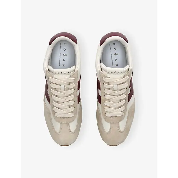 Hogan H727 Leather And Suede Trainers