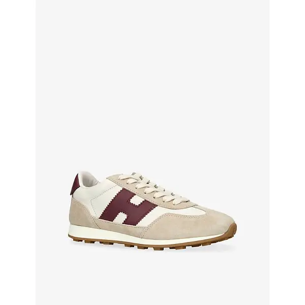 Hogan H727 Leather And Suede Trainers