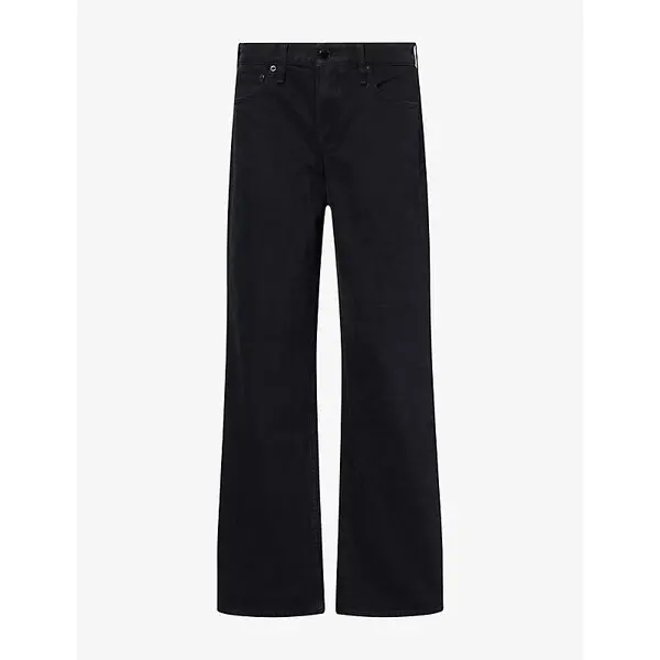 Rag & Bone Cam Straight-leg Denim Jeans - Shadow
