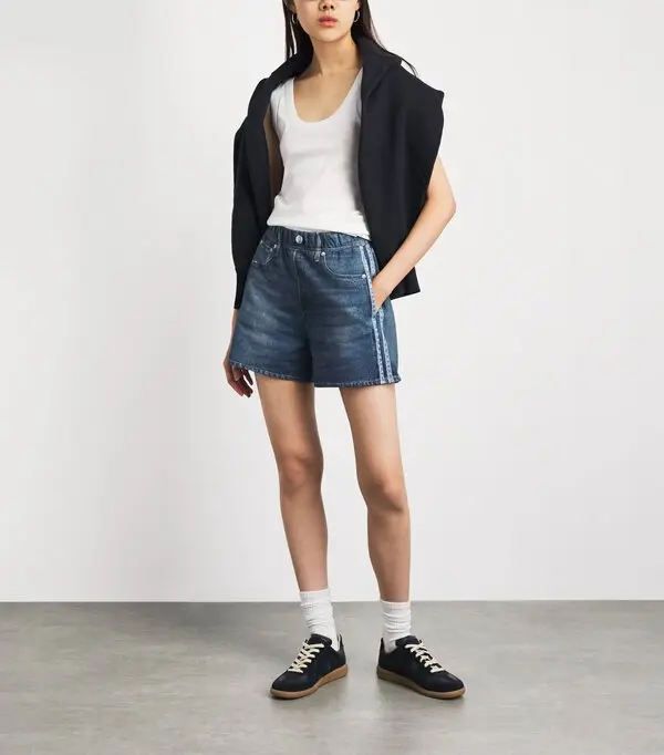 Rag & Bone Miramar Terry Track Shorts