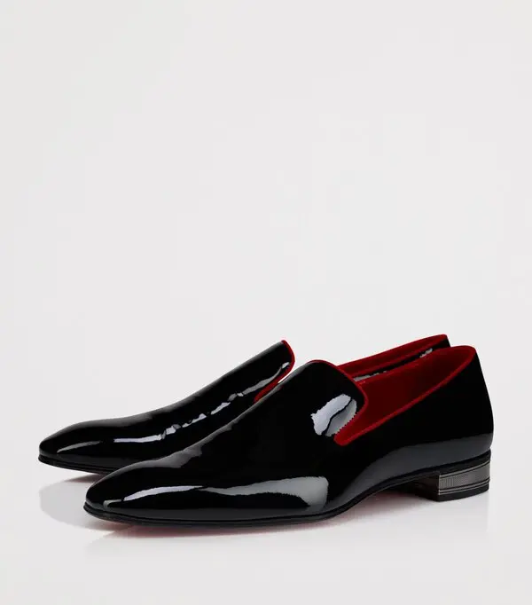 CHRISTIAN LOUBOUTIN Dandelion Galvin Patent Loafers