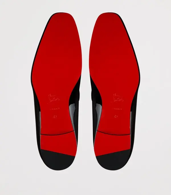 CHRISTIAN LOUBOUTIN Dandelion Galvin Patent Loafers