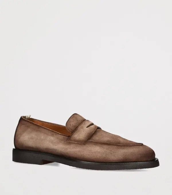 Officine Creative Suede Opera Flex Loafers