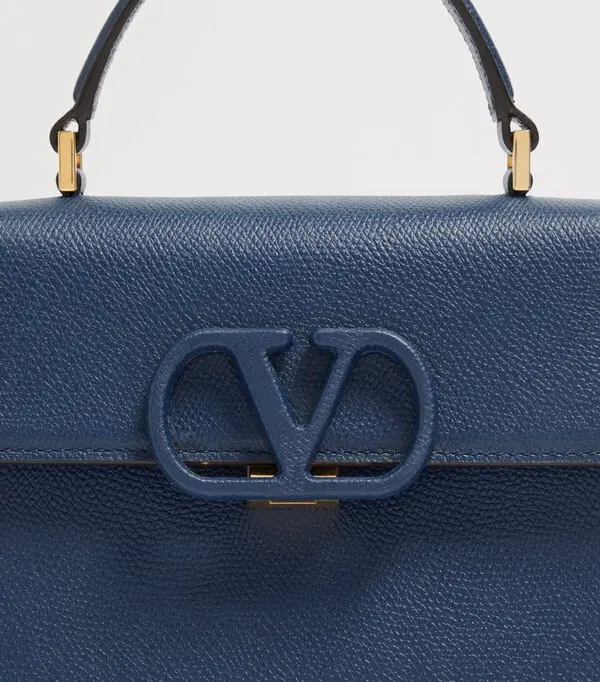 Valentino Garavani Small Leather Vsling Top-handle Bag
