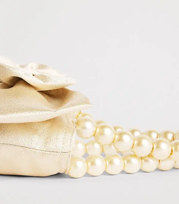 MAMA LUMA Bow-detail Bucket Bag