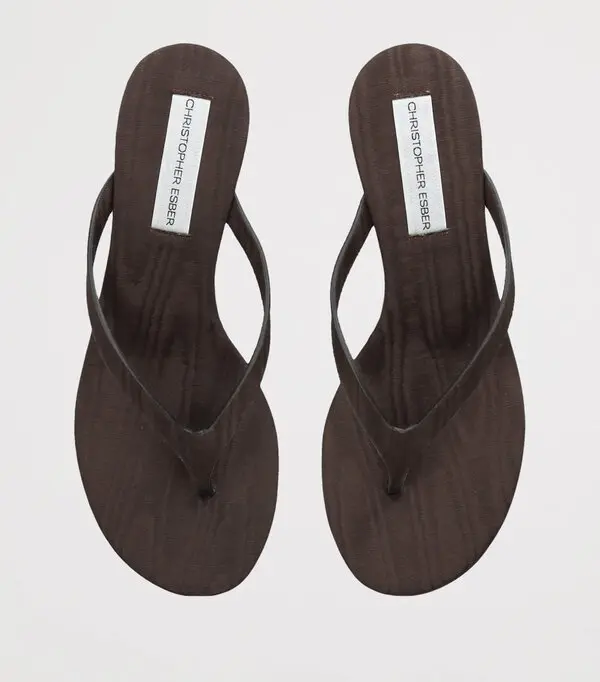 Christopher Esber Scala Wedge Sandals 45