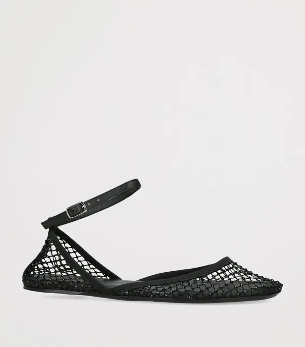 Christopher Esber Mesh Minette Ballet Flats