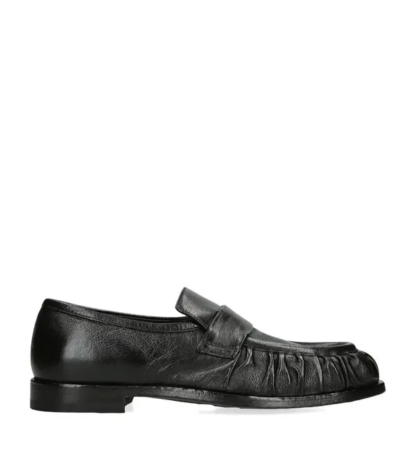 Officine Creative Leather Solitude Penny Loafers
