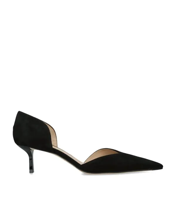 Victoria Beckham Suede D'orsay Pumps 55