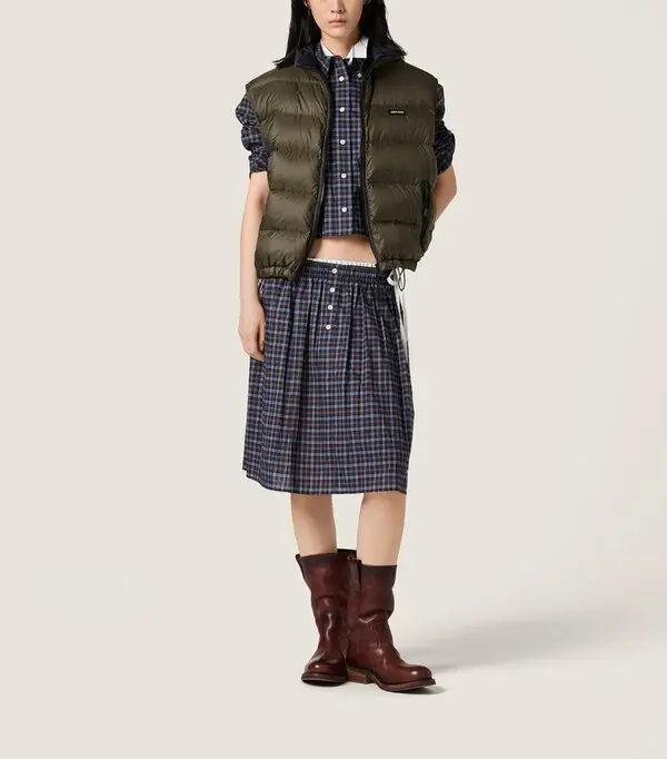 Miu Miu Light Ponge Padded Vest