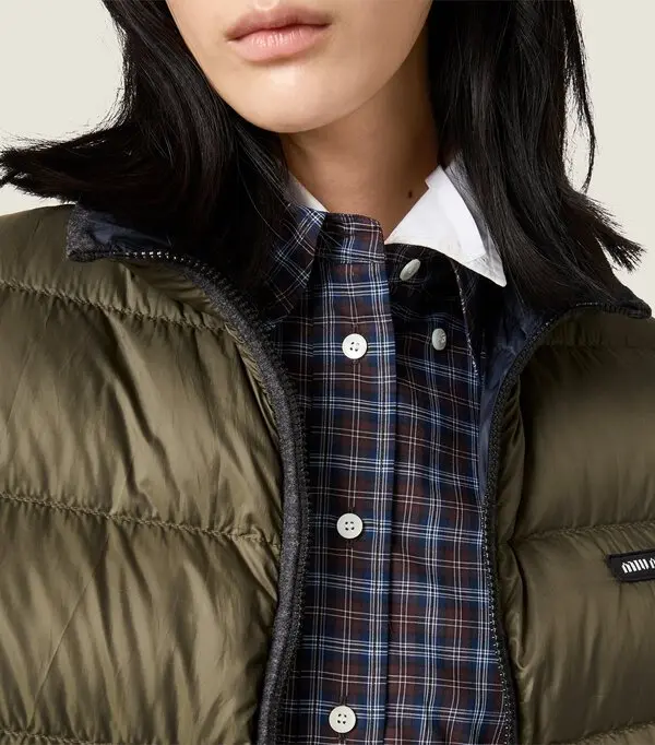 Miu Miu Light Ponge Padded Vest