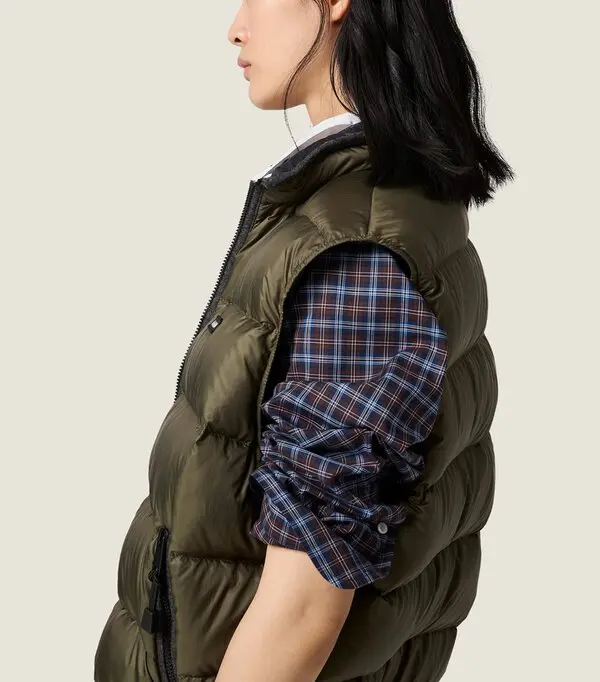 Miu Miu Light Ponge Padded Vest