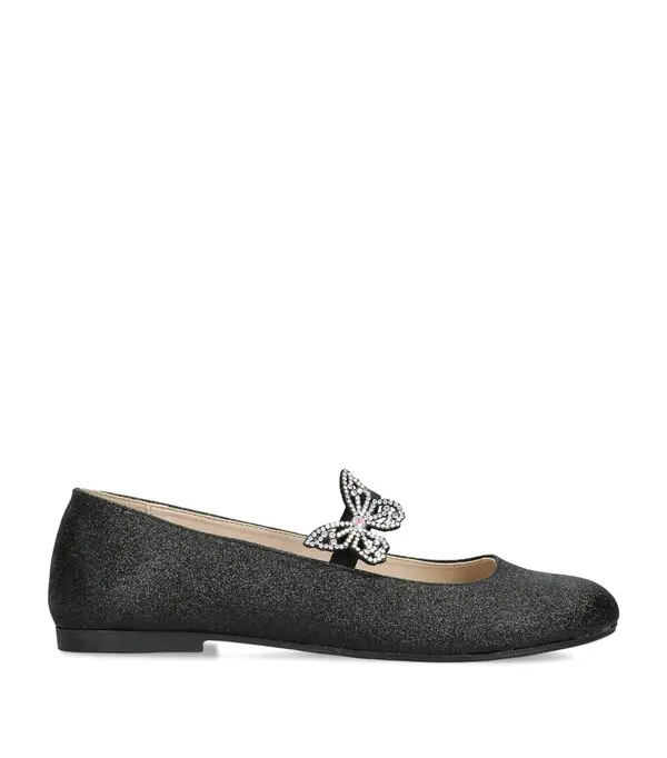 BABYWALKER Sparkle Butterfly Ballet Flats