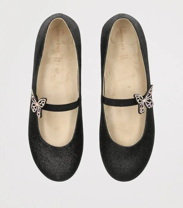 BABYWALKER Sparkle Butterfly Ballet Flats